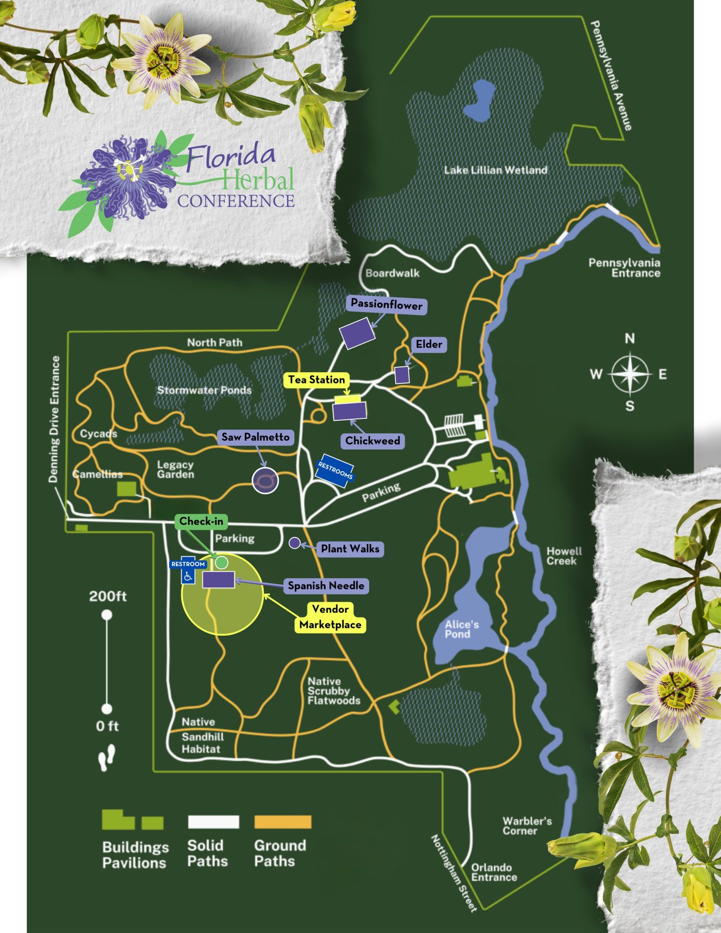 2025 FHC Event Map - Florida Herbal Conference